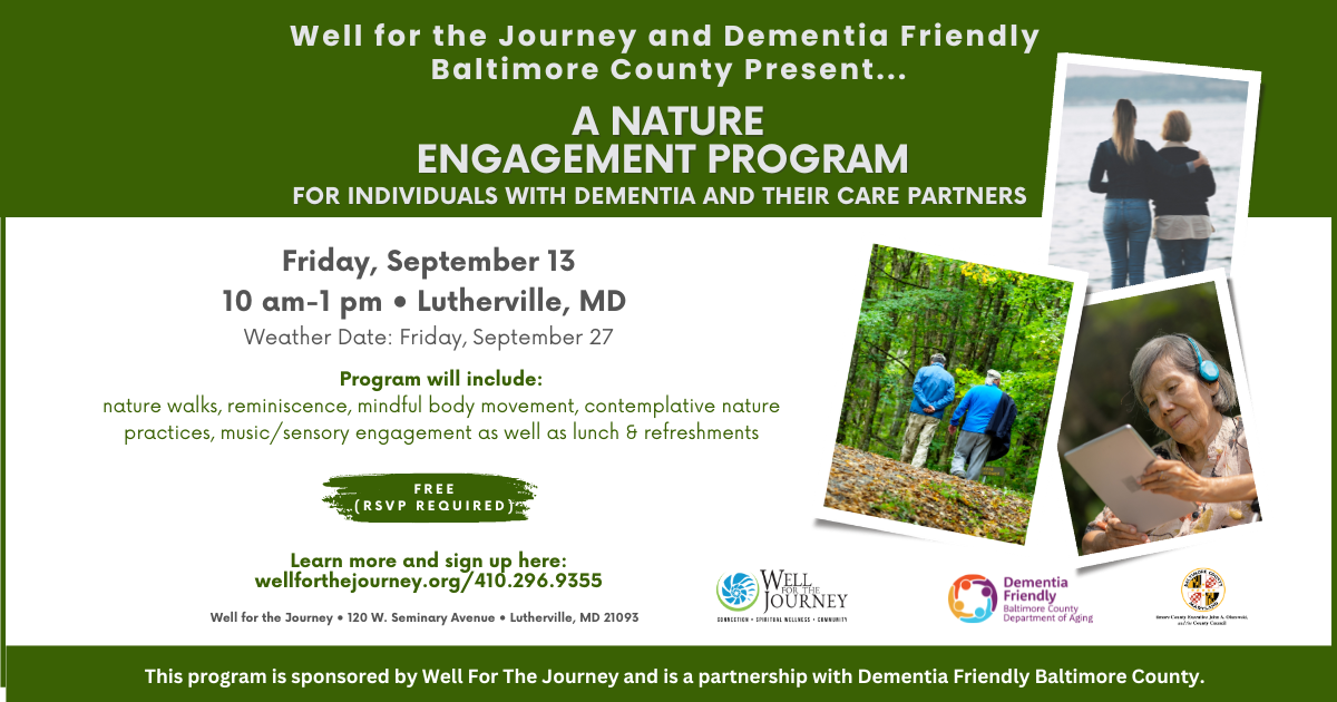 Well for the Journey | Nature Engagement Program for Individuals with ...