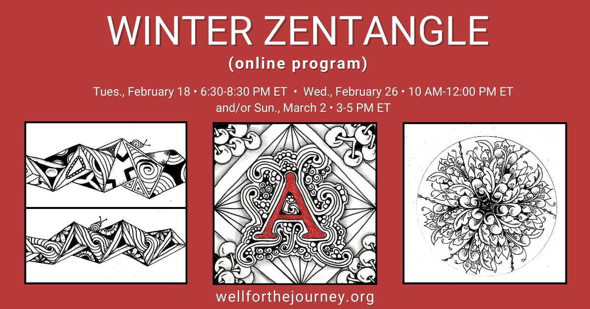 Well for the Journey | Winter Zentangle (Online Program)