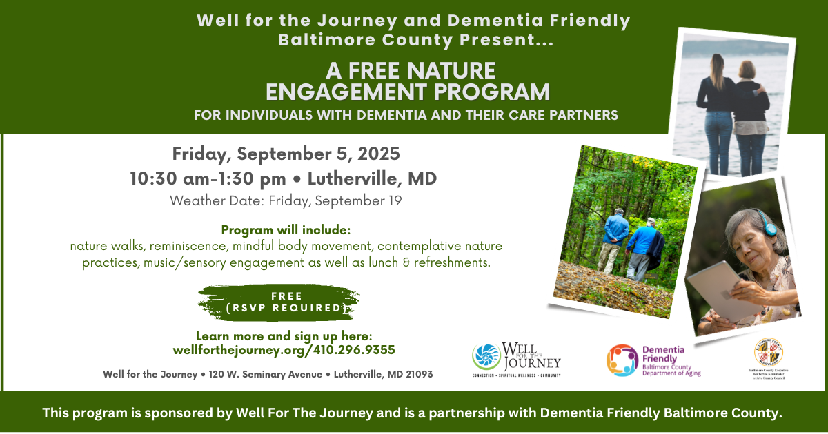 Well for the Journey | FREE: Nature Engagement at the Well - A Program ...
