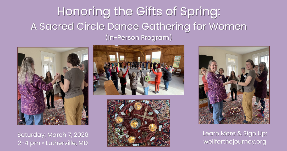 Well for the Journey | SOLD OUT: Honoring the Gifts of Spring - A ...